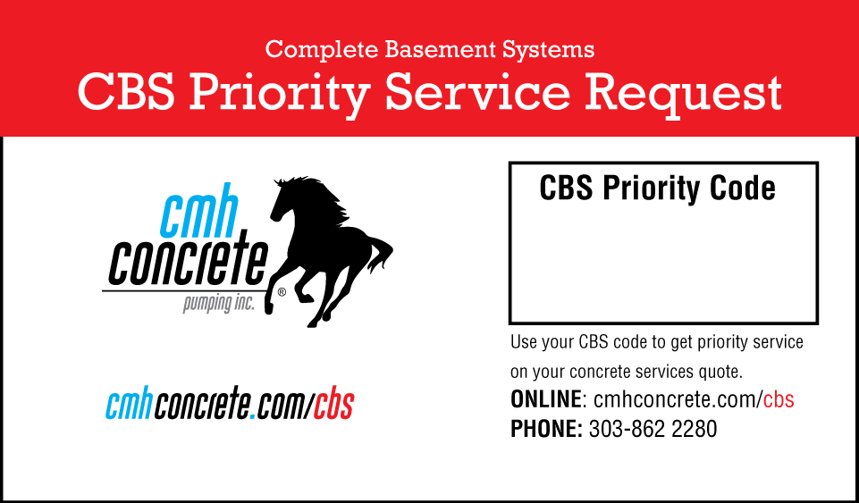 CBS Priority Service - CMH Concrete